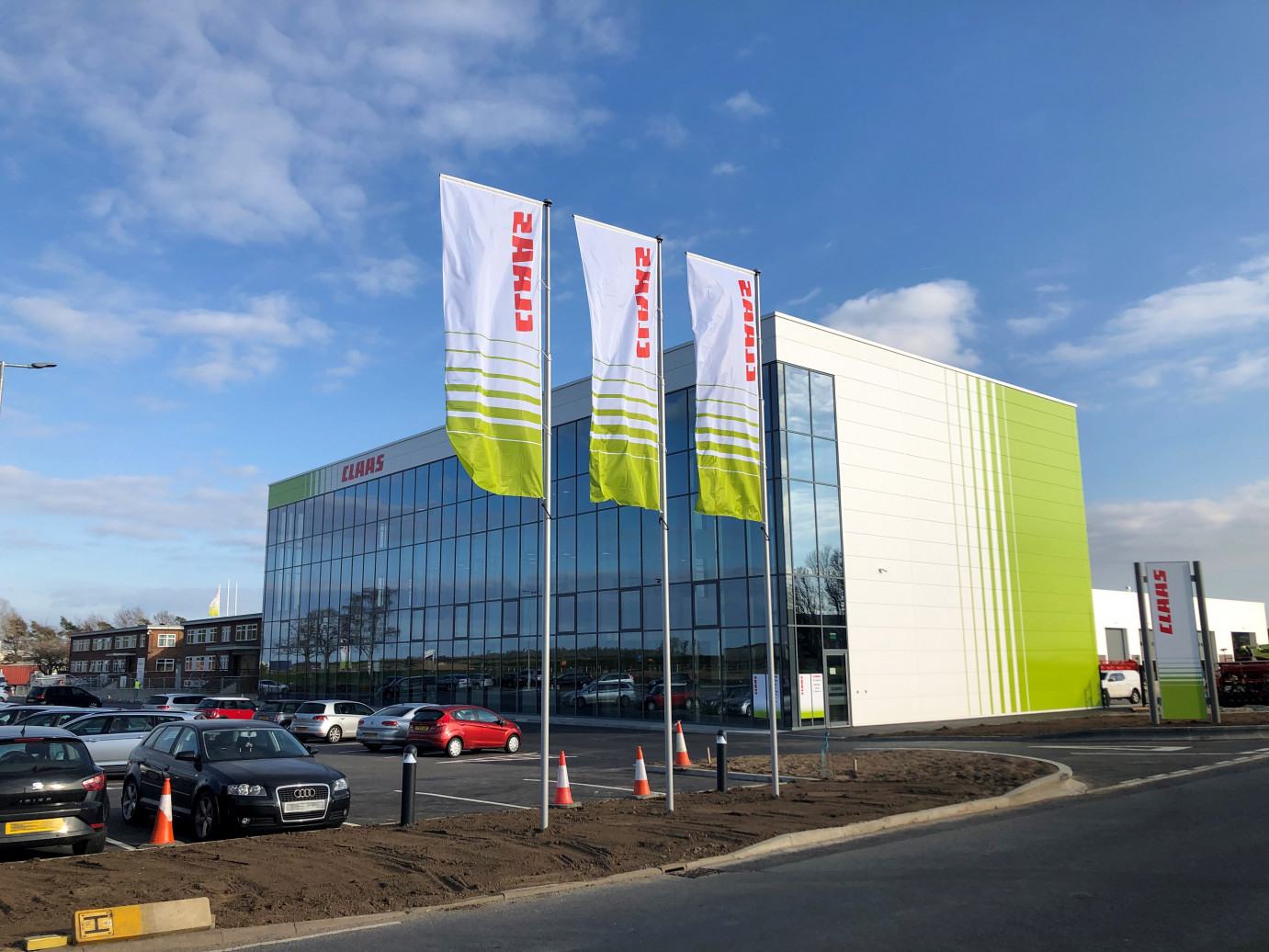 CLAAS EASTERN - New CLAAS UK headquarters at Saxham