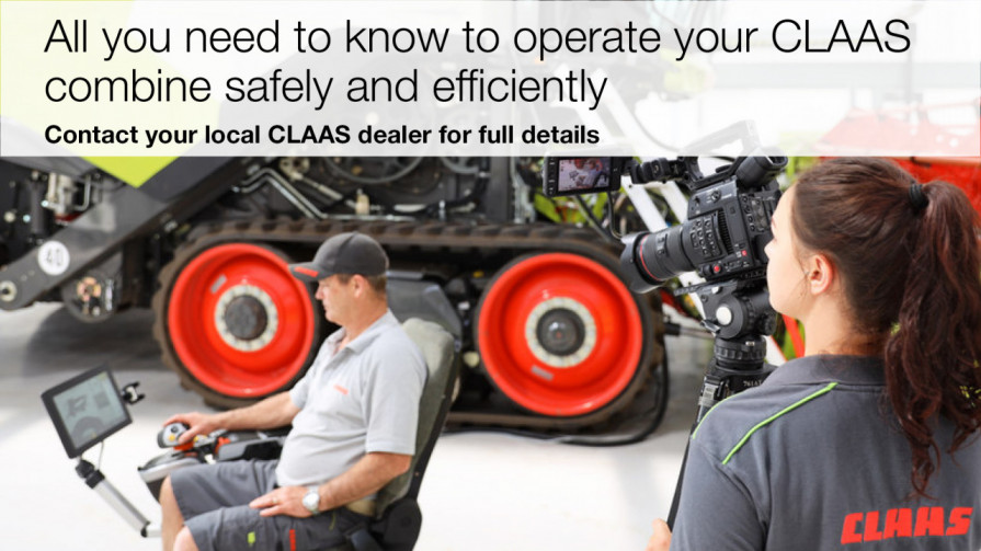 MANNS - CLAAS combine operator videos and Handbooks
