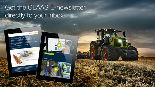 RICKERBY - The new CLAAS ENewsletter