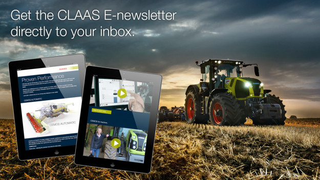 CLAAS WESTERN - The new CLAAS ENewsletter