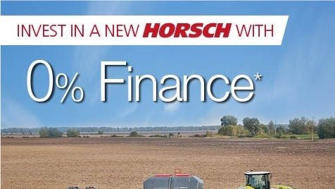 CLAAS EASTERN - HORSCH Finance offers