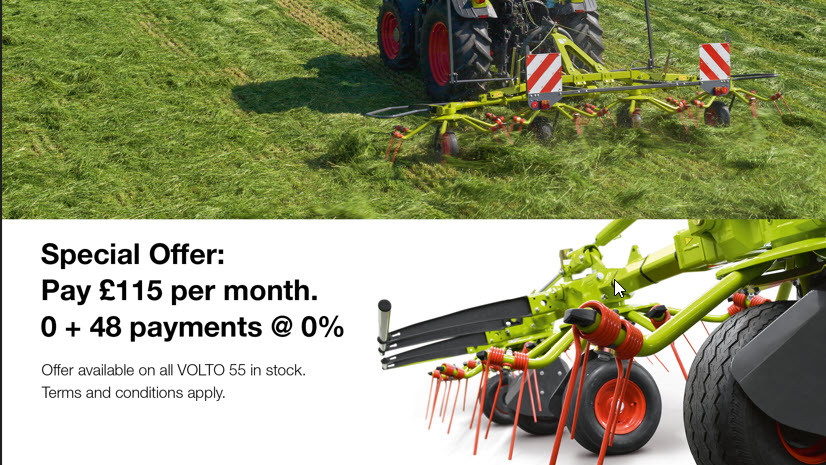 CLAAS EASTERN - VOLTO 55 – A wider spread