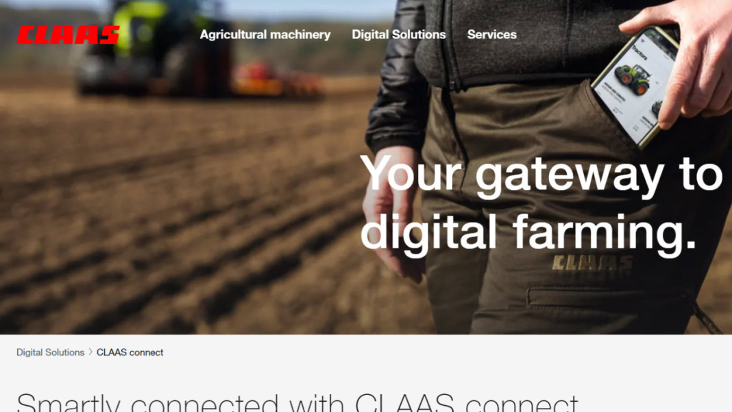 CLAAS EASTERN - CLAAS CONNECT in your pocket