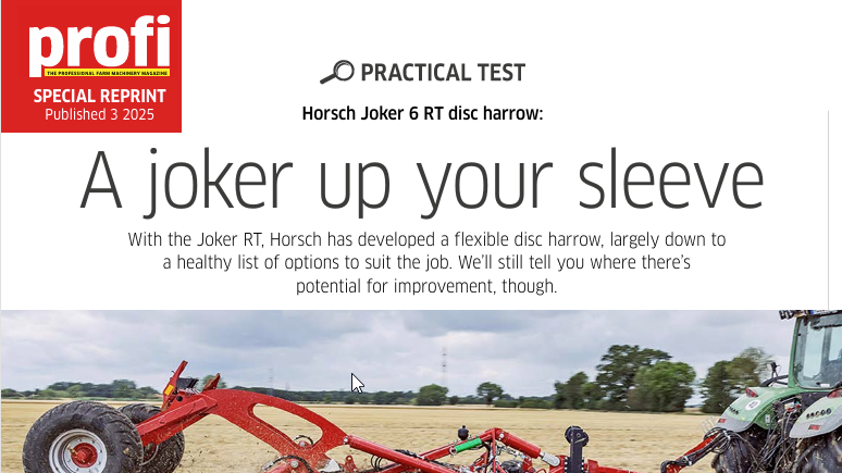 MANNS - HORSCH JOKER 6RT - Profi Review