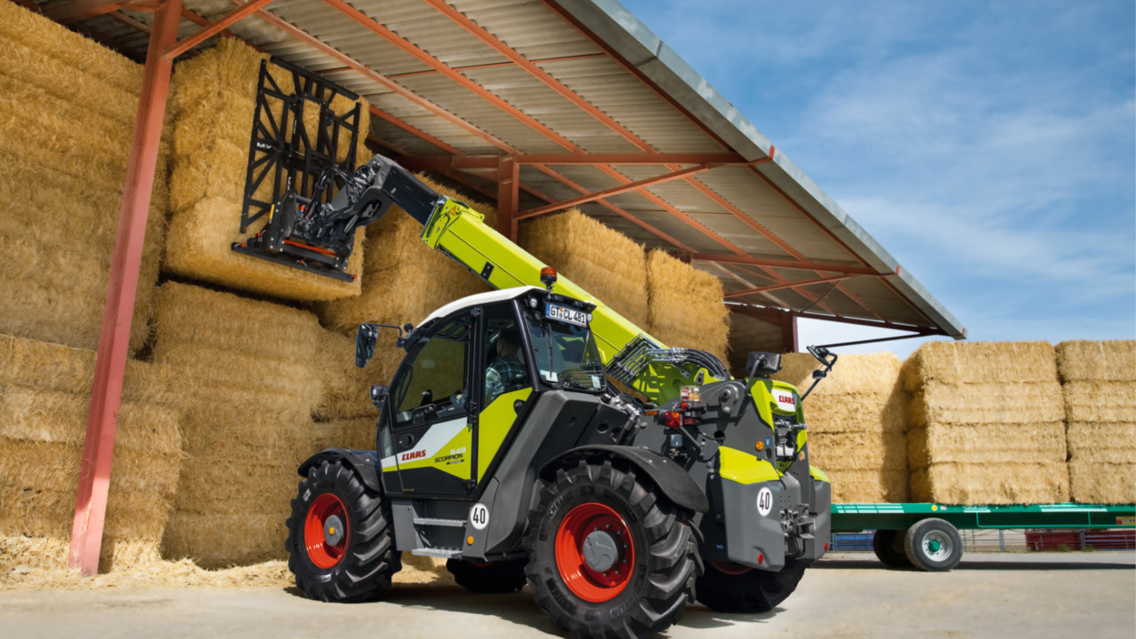 MORRIS CORFIELD - SCORPION 848 completes the CLAAS telehandler range