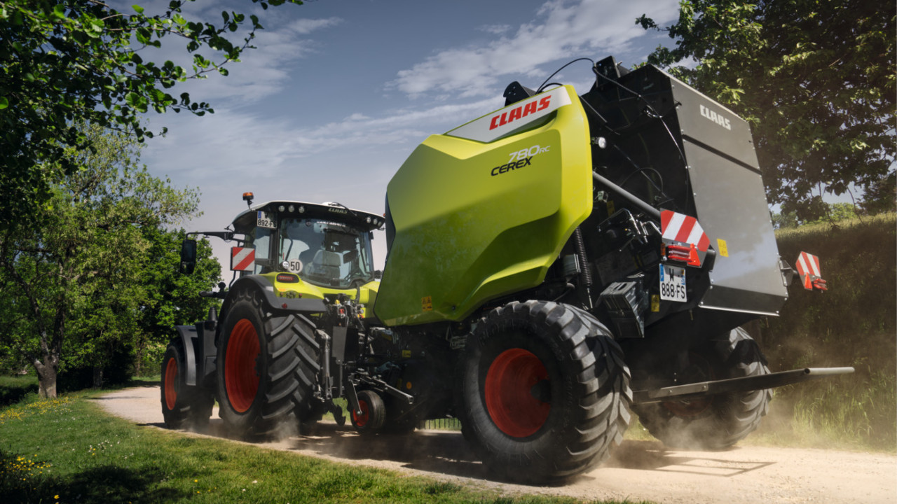 CLAAS EASTERN - CLAAS presents CEREX 700: Throughput, bale density and efficiency redefined