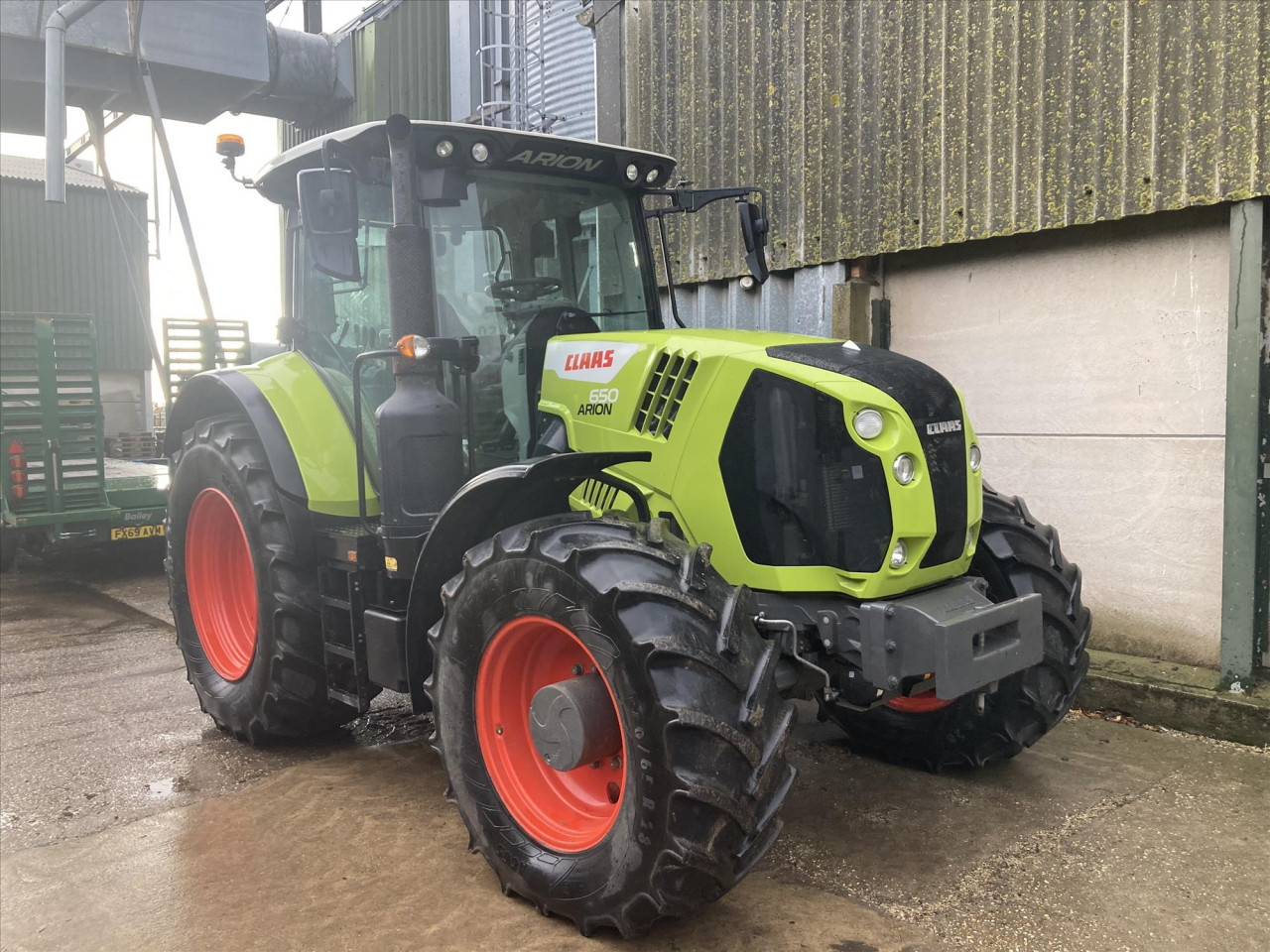 Used Tractors For Sale CLAAS ARION 650 CIS CL A9600186 B