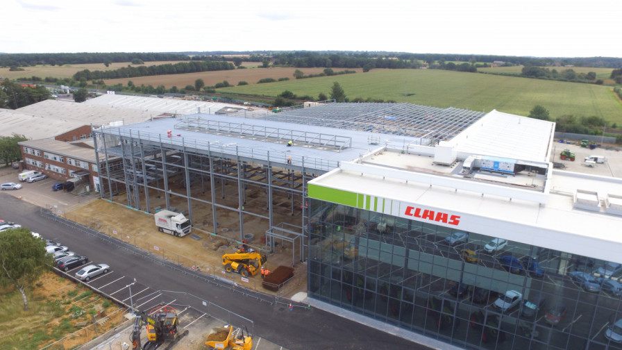 CLAAS WESTERN - New CLAAS headquarters at Saxham